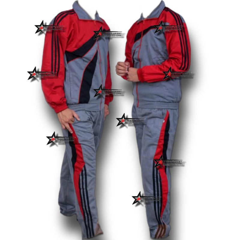 Setelan training jaket olahraga / setelan trening olahraga / Training ...