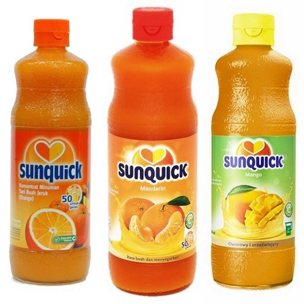 Jual SUNQUICK SYRUP SIRUP SEMUA RASA ALL VARIANT JERUK MANGGA LEMON ...