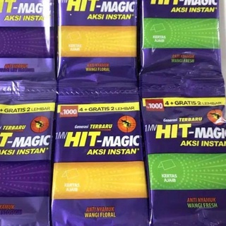 Jual [ASAP SEDIKIT] [10 LEMBAR] hit obat nyamuk bakar kertas isi 10 ...