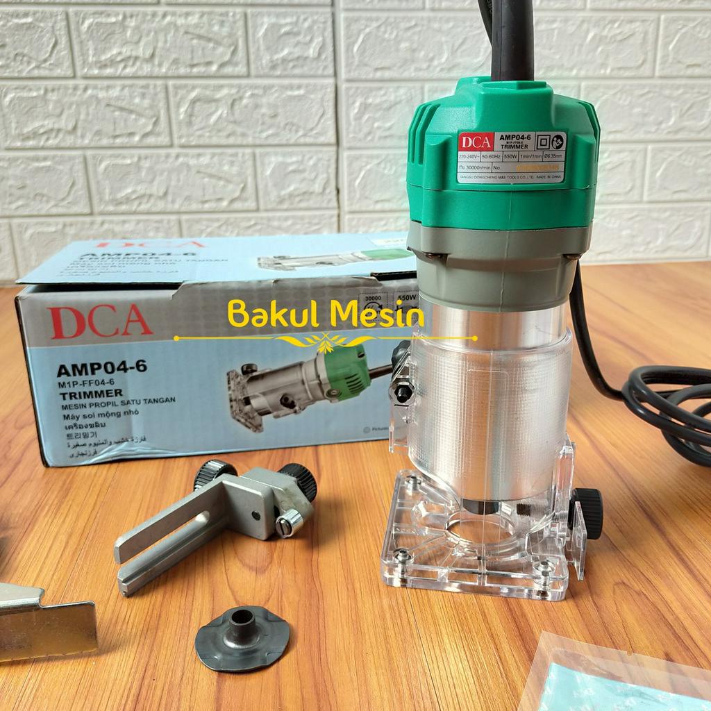 Jual DCA Mesin profil kayu trimmer router AMP04-6 DCA AMP 04-6 | Shopee ...