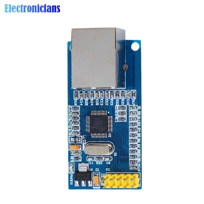 Jual W5500 Ethernet Module Shield for Arduino LAN Network 32Kb SPI 5v/3.3v | Shopee Indonesia