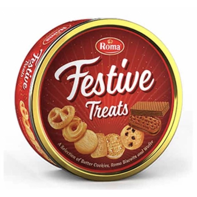 Jual [PROMO!!] Roma Festive Kaleng 675gr - kaleng lebaran kue mayora ...