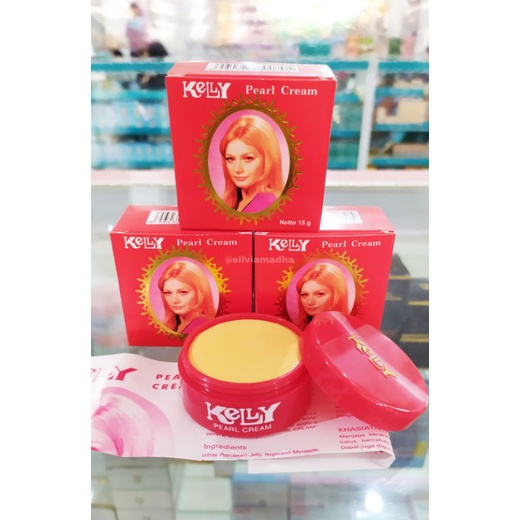 Jual Kelly Pearl Cream 15gr (Kemasan besar) / 5gr (Kemasan Kecil ...