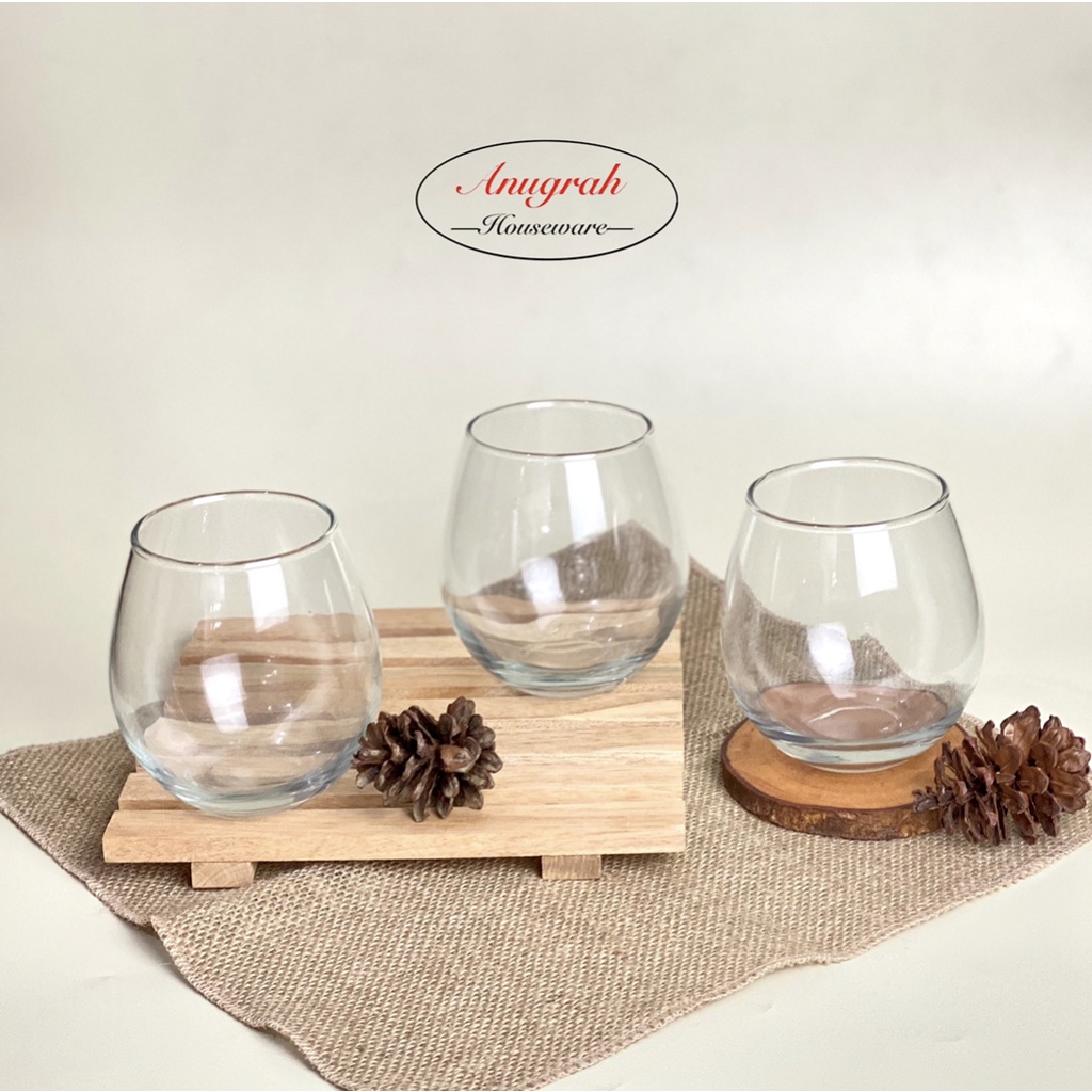 Jual Gelas Apel Citinova Tuscanyn/Gelas Kaca/Gelas Wine/Gelas Kopi ...