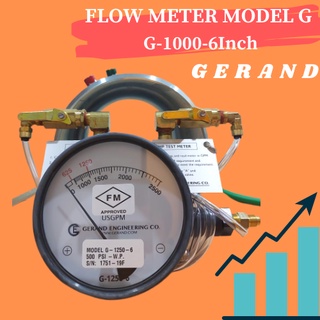 Jual FLOW METER G-1000-6"inch GERAND FM Approved | Shopee Indonesia