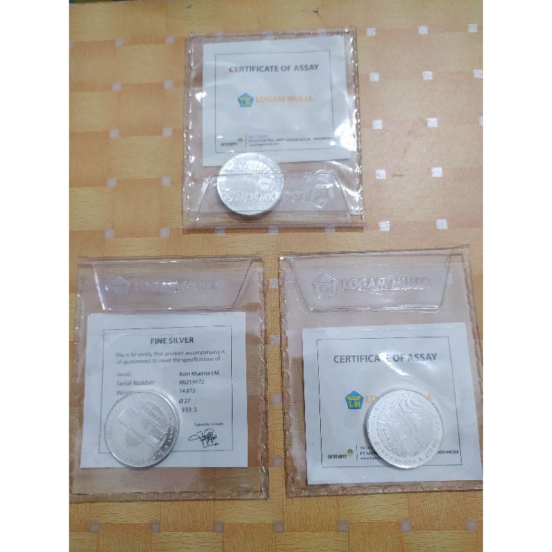 Jual DIRHAM ANTAM / KOIN PERAK FINE SILVER | Shopee Indonesia