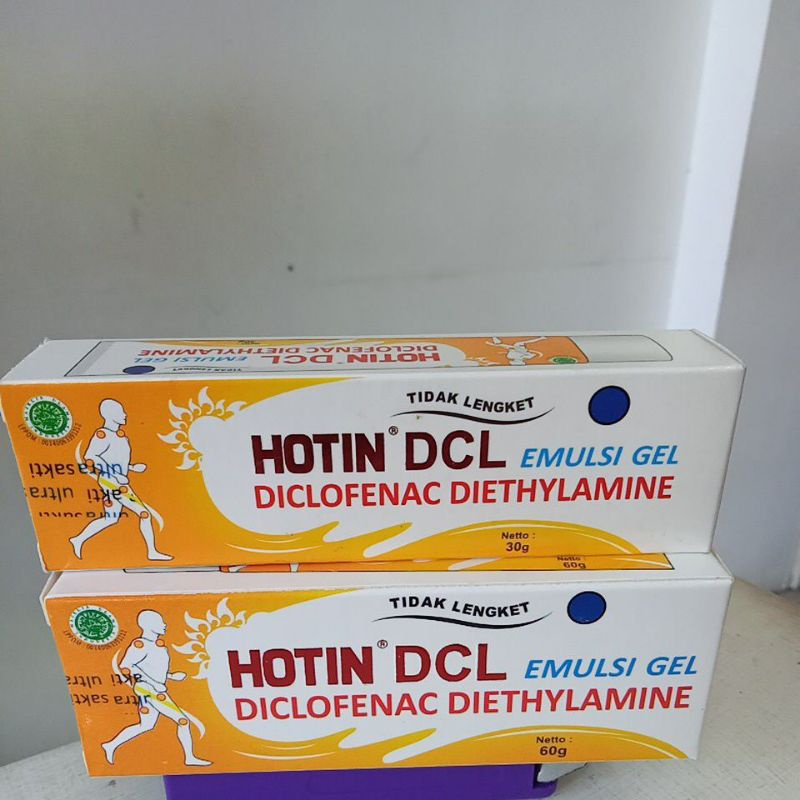 Jual Hotin DCL Emulsi Gel Tube / Emulsi Gel Pereda Nyeri | Shopee Indonesia