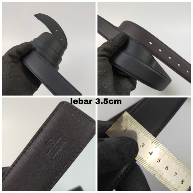 Jual TALI SABUK IKAT PINGGANG PRIA MODEL LUBANG KULIT ASLI | Shopee ...