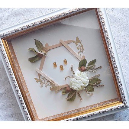 Jual Mahar in frame/mahar 3dimensi/ mahar nikah/ frame 3dimensi/bingkai ...