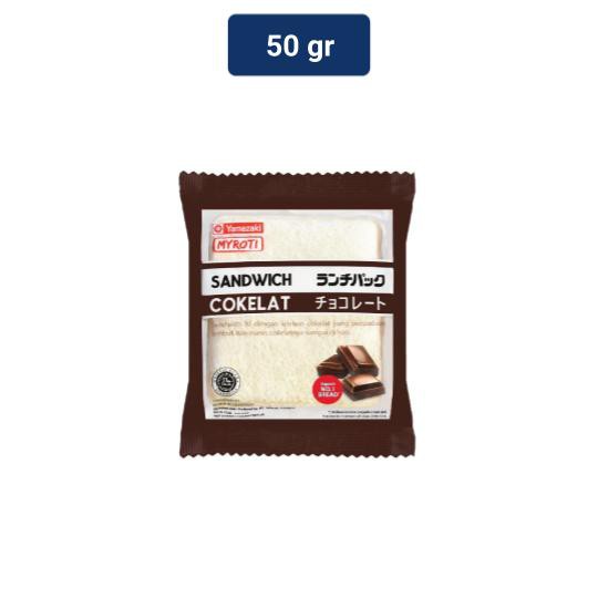 Jual Myroti Roti Sandwich Krim Cokelat 50 gr Indonesia|Shopee Indonesia