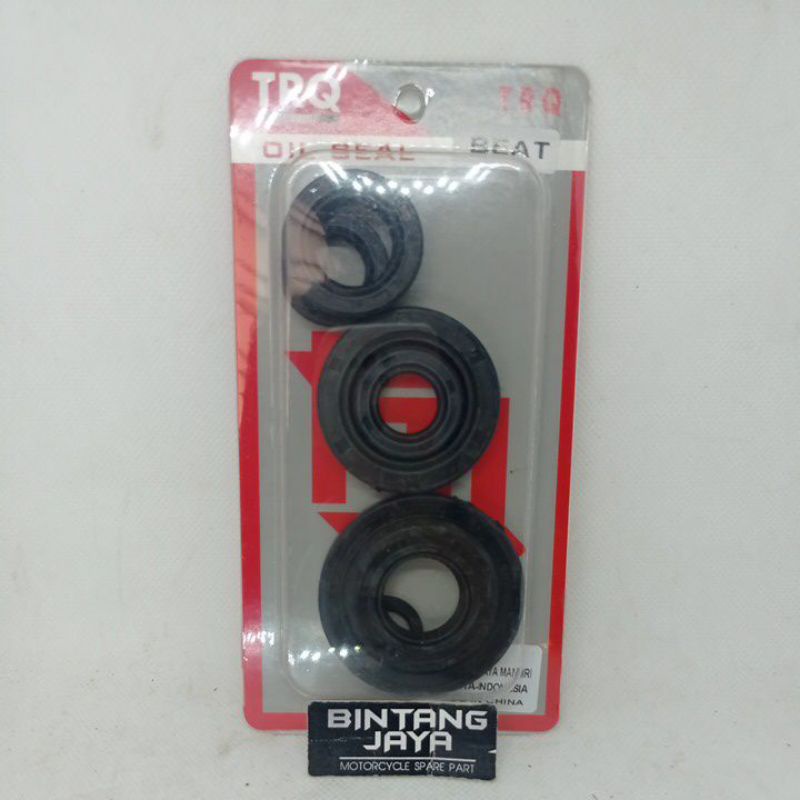 Jual seal sil oli mesin set komplit BEAT TRQ | Shopee Indonesia