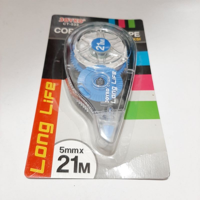 Jual STIPO KERTAS / CORRECTION TAPE TIPE X KERTAS MERK JOYKO CT-522 CT ...