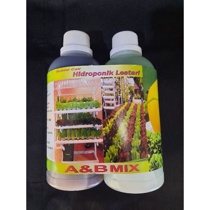 Jual Nutrisi pupuk Hidroponik AB MIX SAYUR Cair - 500 ml | Shopee Indonesia