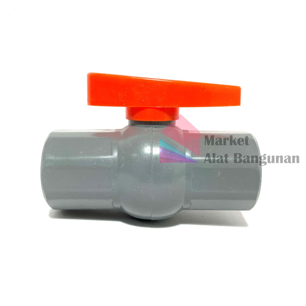 Jual Ball Valve PVC 3/4 Inci HPP / Stop Kran Pipa Ballvalve PVC 3/4 Inci | Shopee Indonesia