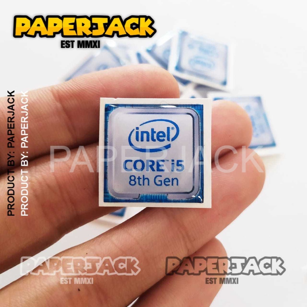 Jual Stiker PC Timbul INTEL CORE i5 8th Gen | Shopee Indonesia