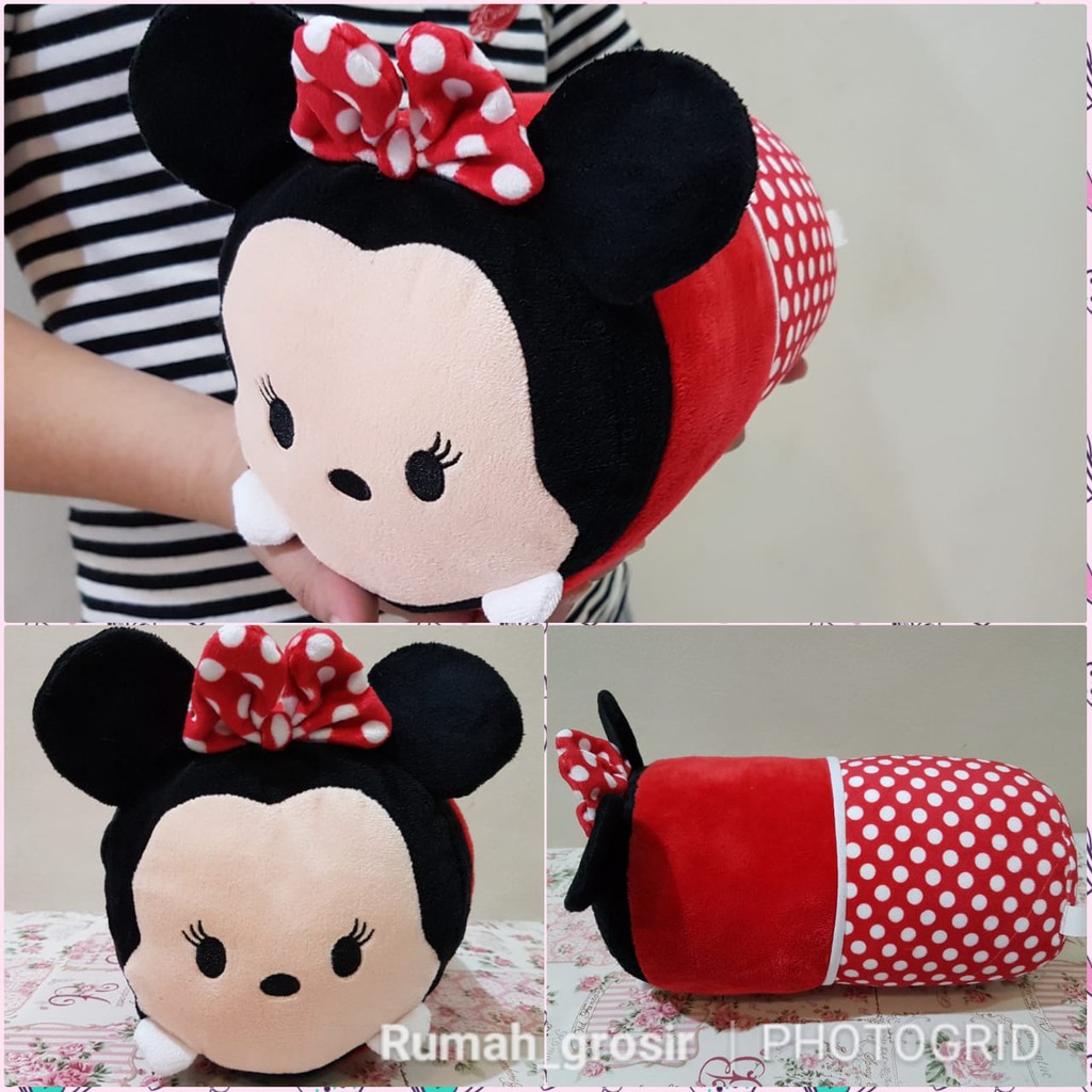 Jual Boneka Guling Tsum Tsum Minnie Mouse | Shopee Indonesia