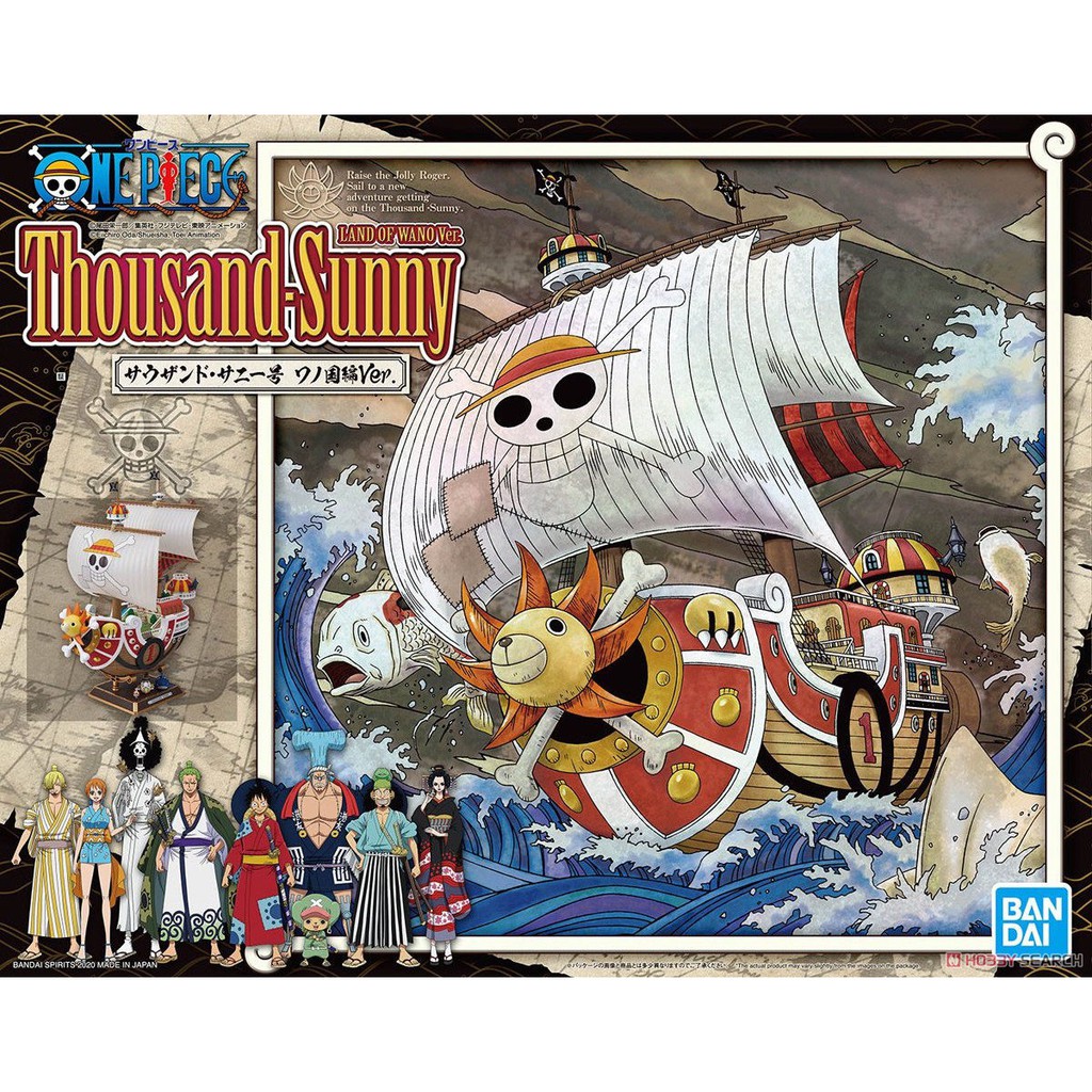 Jual One Piece Plamo Thousand Sunny Land Of Wano Ver 60269 Indonesia ...