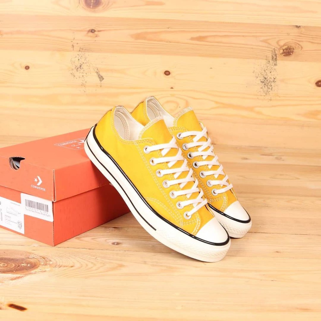 Jual SEPATU CONVERSE Allstar Kuning / Sepatu Low pendek Kuning / yellow ...