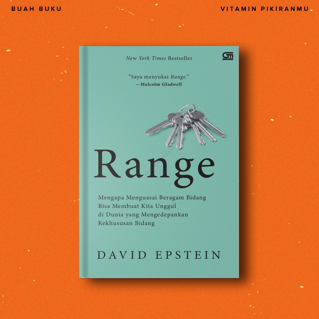 Jual RANGE - David Epstein (Original, Bahasa Indonesia) | Shopee Indonesia