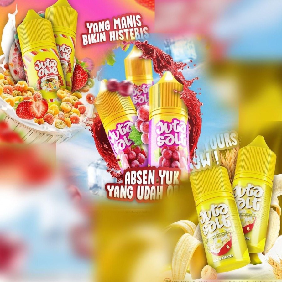 Jual JUTA SALT SERIES 30ML BY RSR BREW X VAPEBOSS E-LIQUID VAPORIZER ...