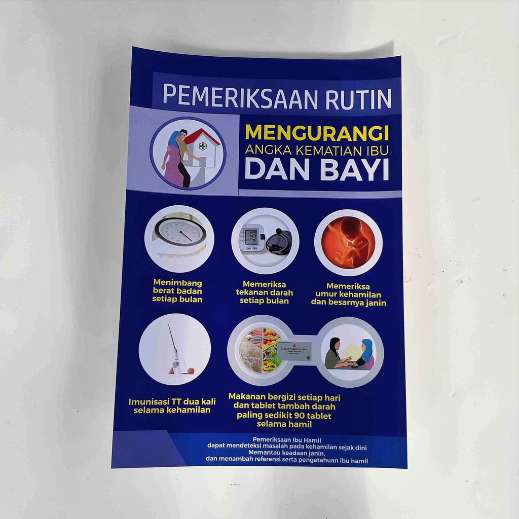 Jual Poster Pemeriksaan Ibu Hamil Baru, Poster kesehatan, Poster ... Jual Poster Pemeriksaan Ibu Hamil Baru, Poster kesehatan, Poster ...