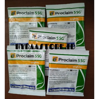 Jual Insektisida PROCLAIM 5 SG - 25 g | Shopee Indonesia