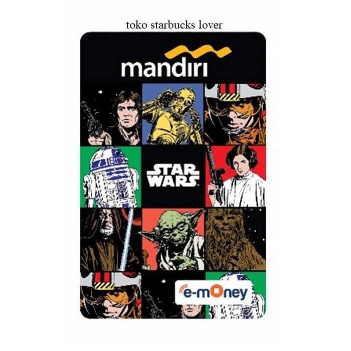 Jual Kartu Emoney Etoll Mandiri Saldo 0 Star Wars Classic - All ...