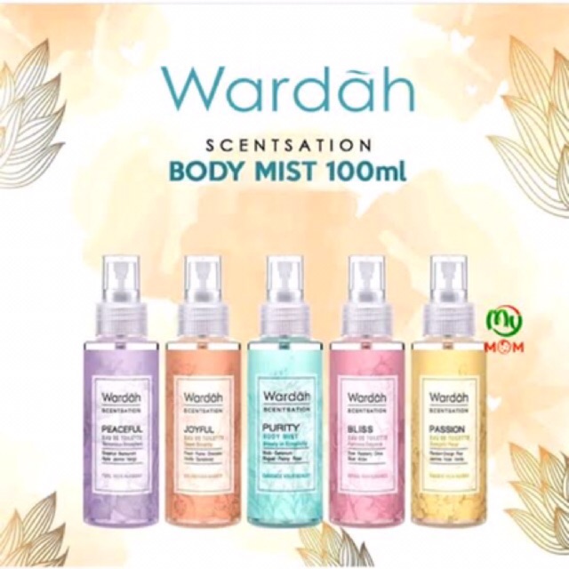 Jual WARDAH SCENTSATION BODY MIST ALL VARIANT 100ML | Shopee Indonesia