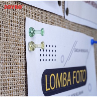 Jual Jarum tekan / paku mading / paku papan pengumuman / jarum tekan ...