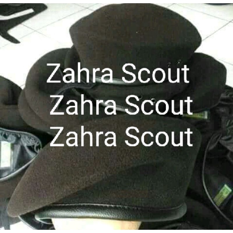 Jual topi baret/baret laken/baret standar polri | Shopee Indonesia