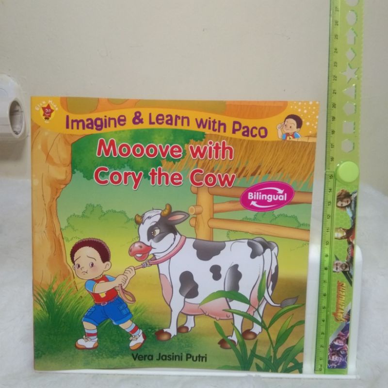 Jual Buku cerita anak Imagine & Learn with Paco MOOOVE WITH CORY THE ...