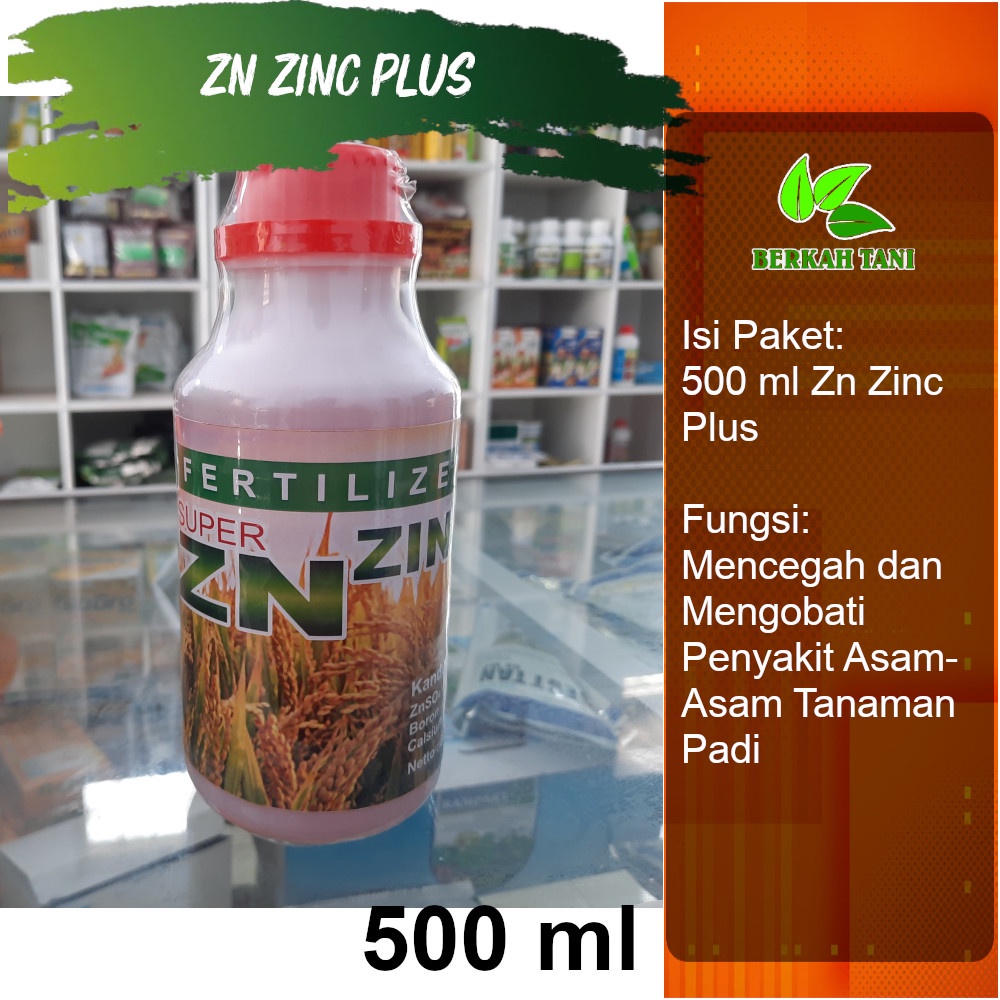 Jual Zinc Boron 500 ml Pupuk Zn Pencegah Asam Asam Padi | Shopee Indonesia