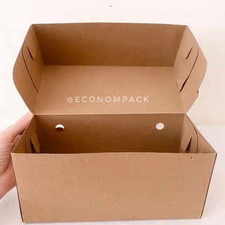 Jual box panjang 22x10x10 50pcs non laminated/ bomboloni/ box panjang ...