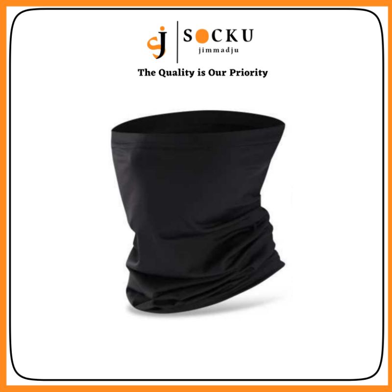 Jual Buff Multifungsi Serbaguna Warna Hitam Polos Premium Barang Lokal ...