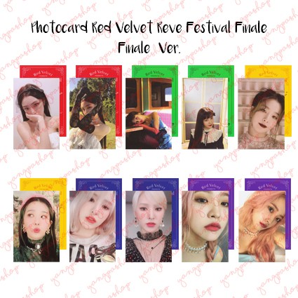 Jual [READY / SET RV PSYCHO THE REVE FESTIVAL FINALE REVE PHOTOCARD FAN ...