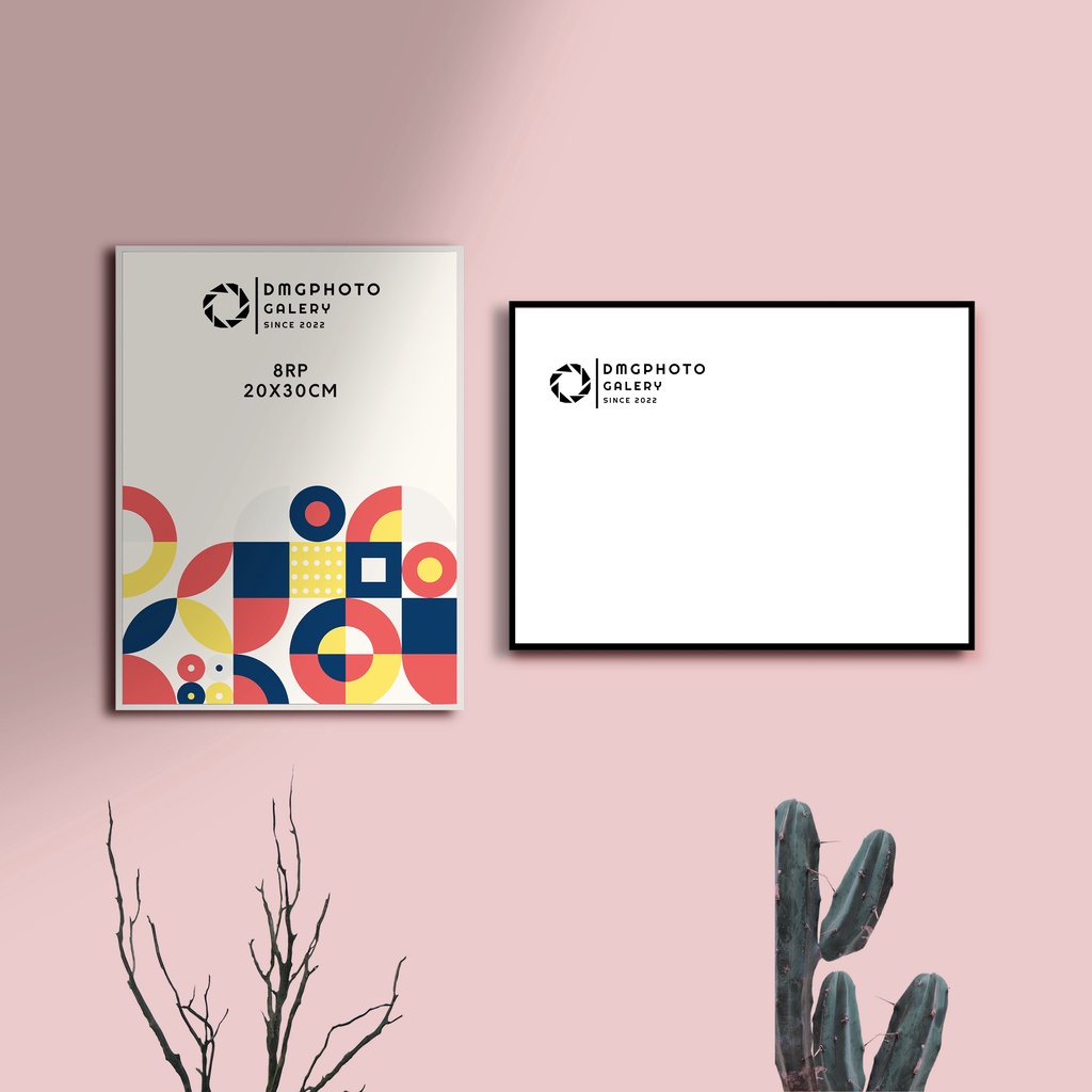 Jual Frame Blok Fiber ukuran 8RP (20X30CM) | Shopee Indonesia