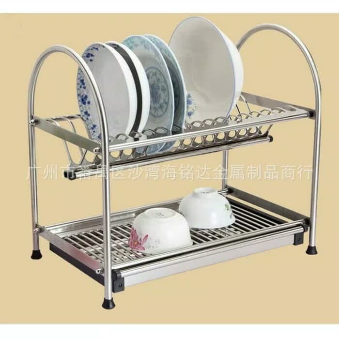 Jual Rak Piring Portabel Stainless Steel SUS 304 /Rak Tirisan ...
