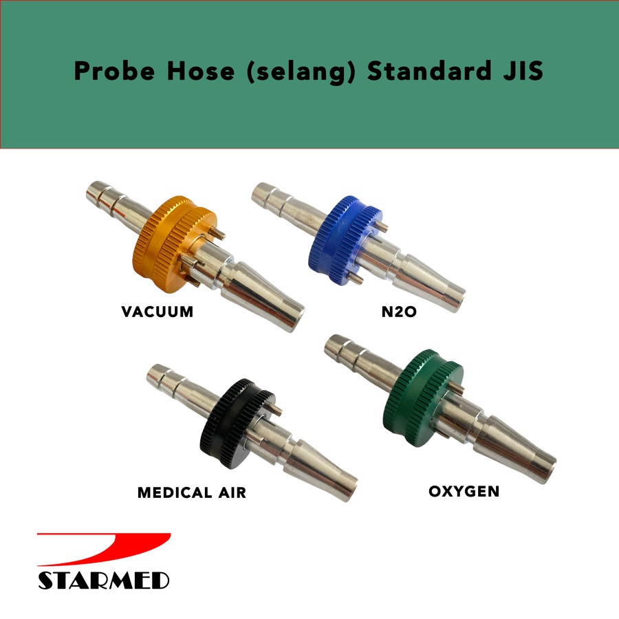 Jual Probe Adaptor Selang Wall Outlet - Standard JIS | Shopee Indonesia