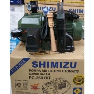 Jual SHIMIZU PC 260 BIT POMPA AIR SHIMIZU 260 BIT JET PUMP OTOMATIS | Shopee Indonesia