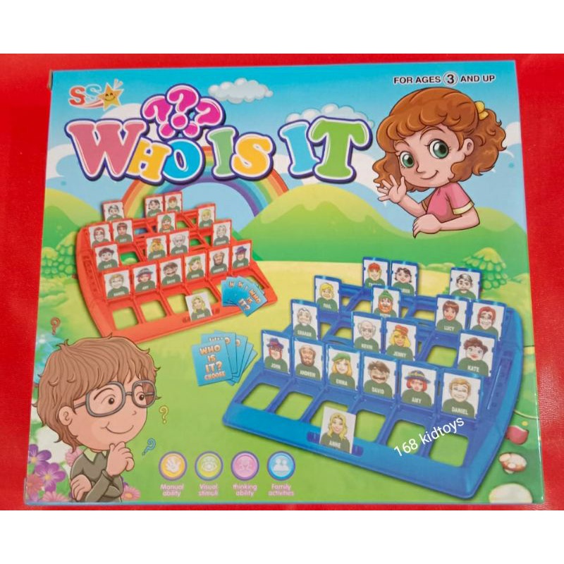 Jual MAINAN SERU TEBAK TEBAKAN GAMBAR / WHO IS IT SS 1556 | Shopee ...