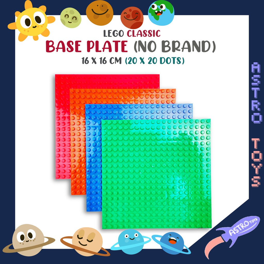 Jual Base Plate Balok Classic Alas Ukuran Small | Shopee Indonesia