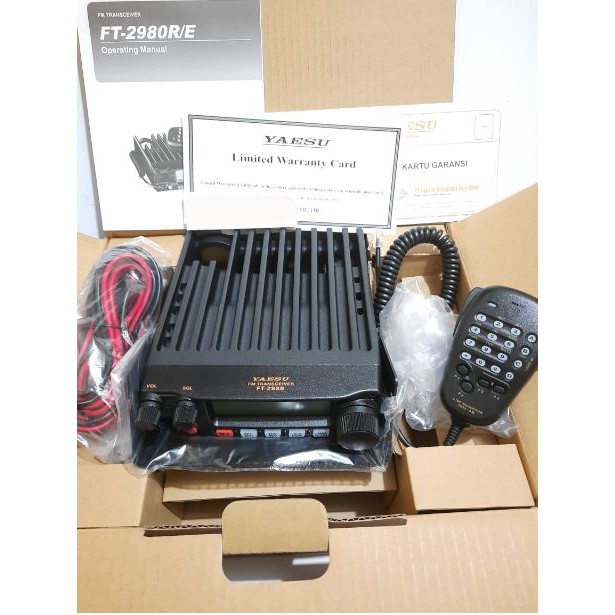Jual RADIO RIG YAESU FT2980 FT 2980R/E VHF 80 WATT / RADIO BASE YAESU ...