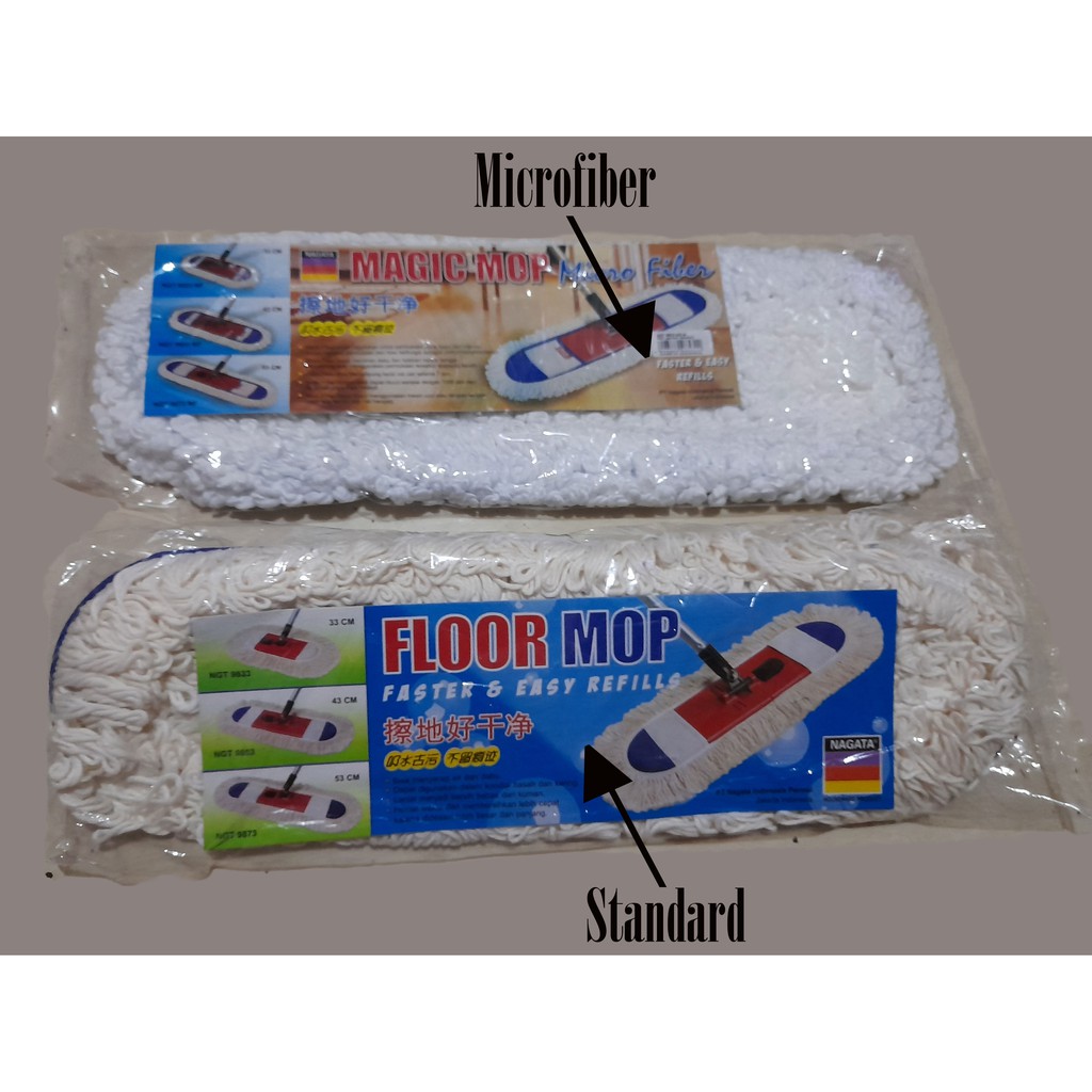 Jual refill pell mop lobby hotel dan supermarket nagata 9853 | Shopee ...