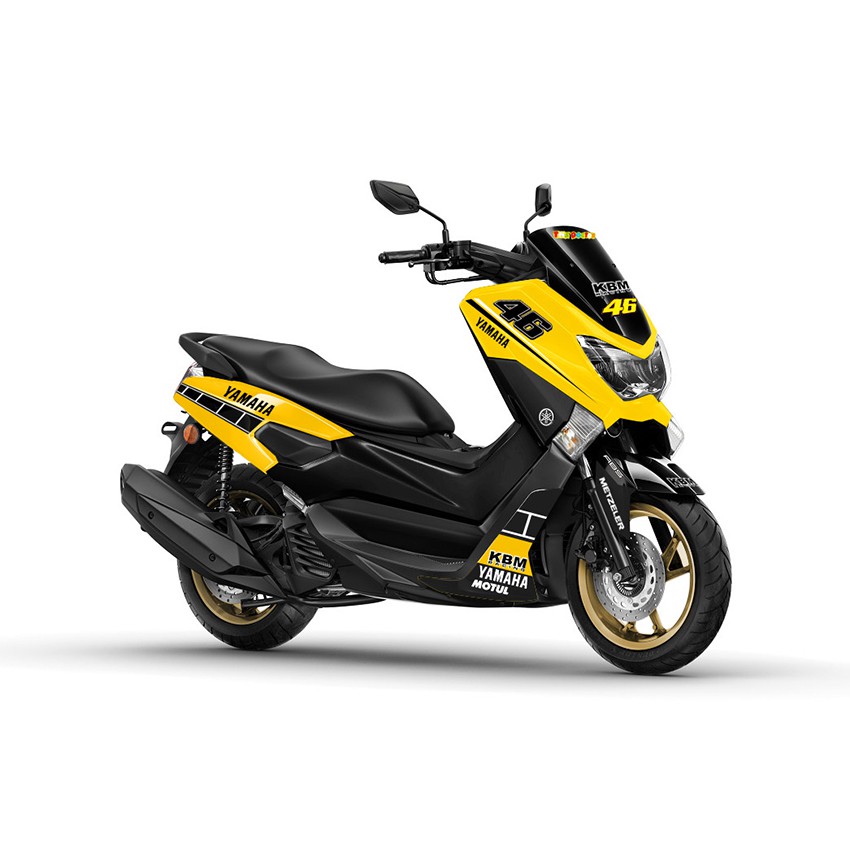 Jual Decal Stiker Yamaha NMAX YELLOW 60TH ANNIVERSARY | Shopee Indonesia