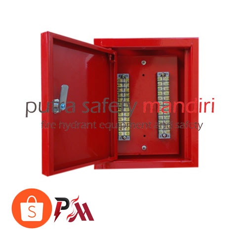 Jual TERMINAL JUNCTION BOX FIRE ALARM TBFA 24 PAIRS PLAT MILD STEEL CAT ...