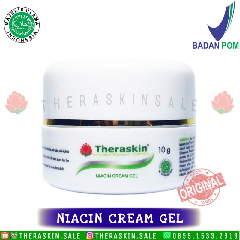 Jual Niacin Cream gel/TheraskinNiacinCream gel/CreamAntiJerawat ...