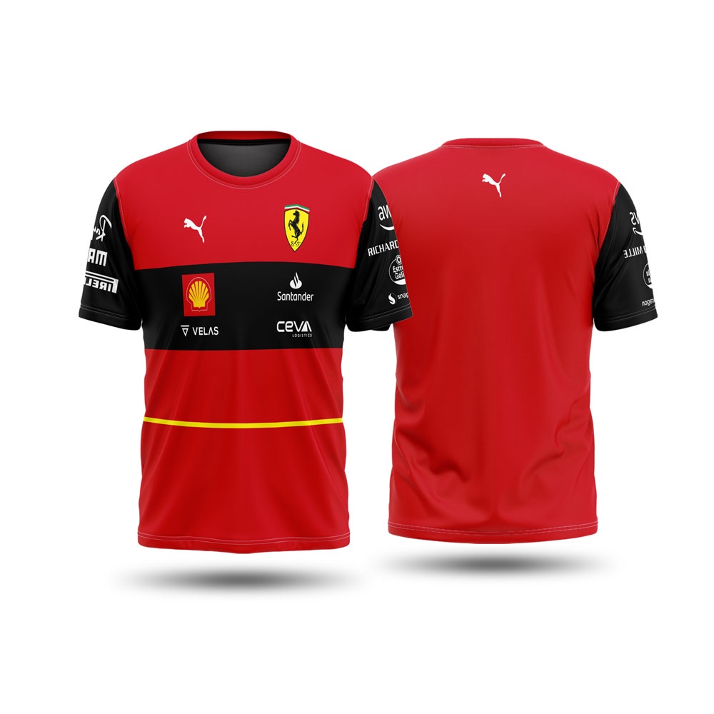 Jual Kaos Baju Jersey F1 Ferrari Team Scuderia Mission Winnow Racing ...