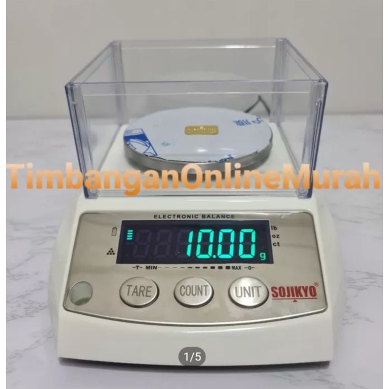 Jual PROMO !!! Timbangan Emas Obat Analitik 1000 gram | Shopee Indonesia
