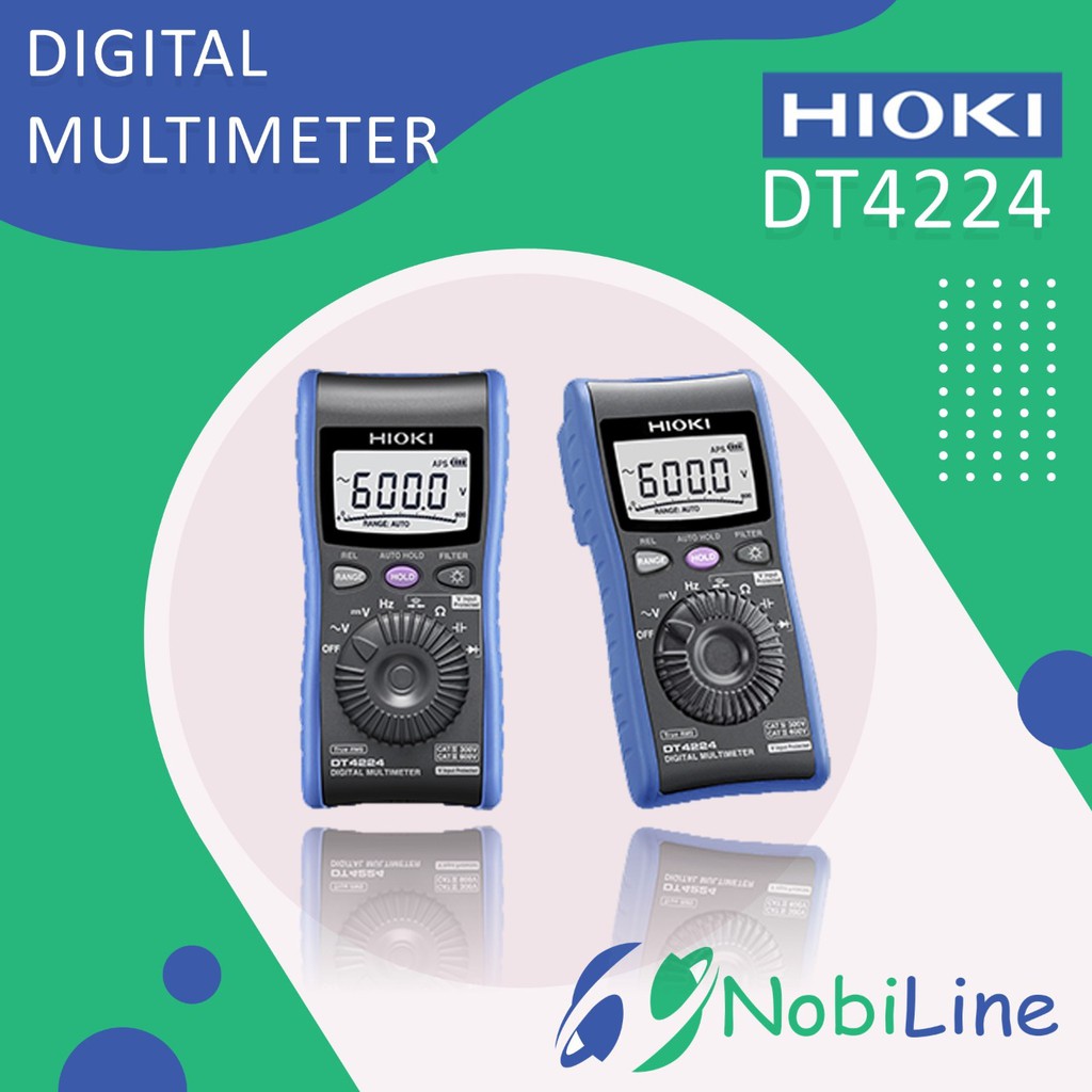 Jual Digital Multimeter Hioki DT4224 | Shopee Indonesia