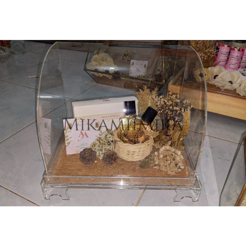 Jual Box Hantaran Akrilik Seserahan Pernikahan FULLSET Model BNI ...